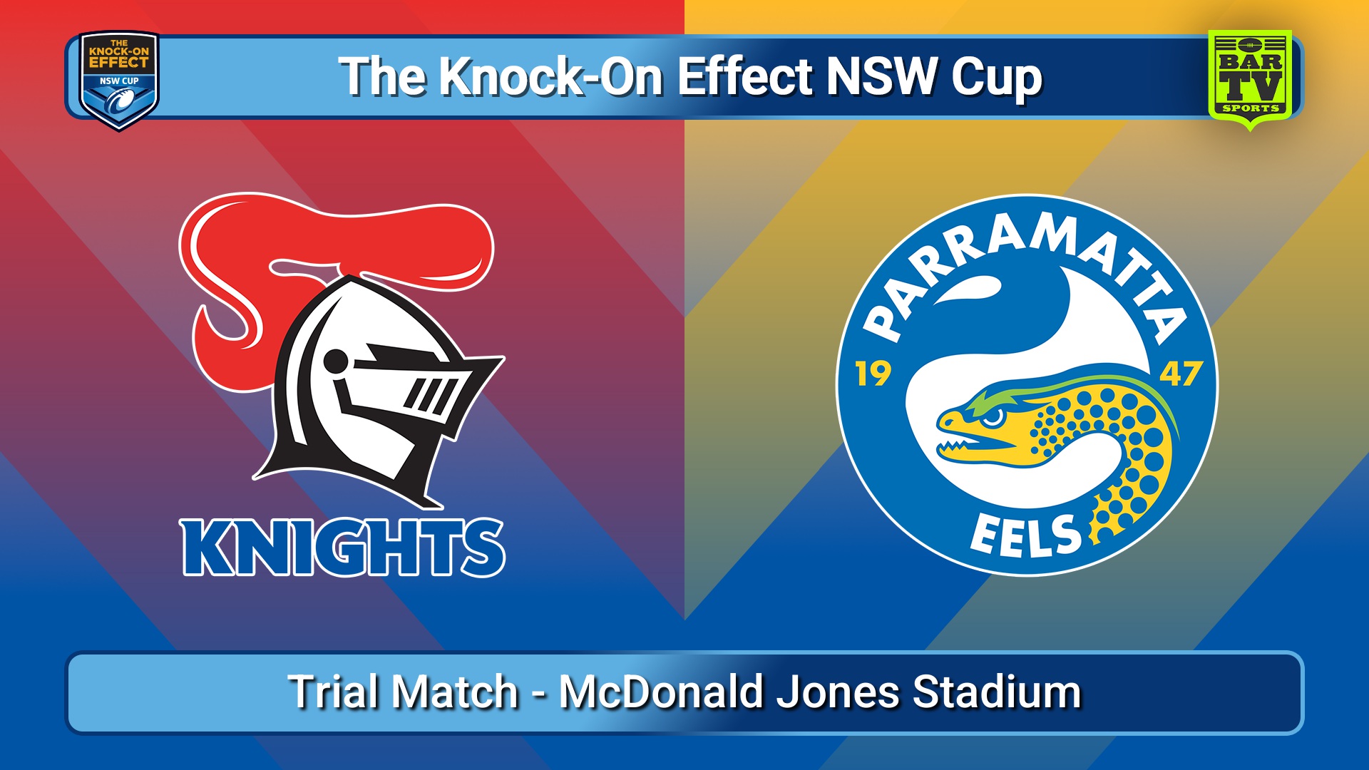 2025 Witzer Pre-Season Challenge - Round 2 - Knights V Eels - McDonald ...